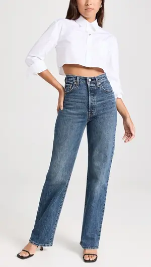 LEVI'S Ribcage Full Length Jeans - Valley View