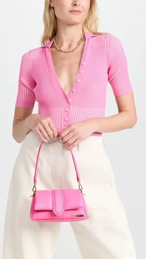 Jacquemus Le Petit Bambimou Bag - Neon Pink
