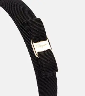 FERRAGAMO Vara Bow Headband - Black