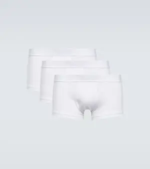 Giorgio Armani Set Of 3 Boxer Briefs - White
