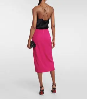 Nina Ricci Wool Midi Pencil Skirt