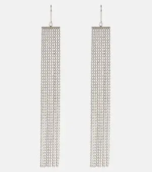 Isabel Marant Embellished Drop Earrings - Silver