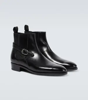 John Lobb Masons Leather Chelsea Boots