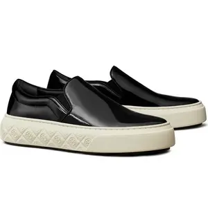 Tory Burch Ladybug Slip-on Platform Sneaker - Black