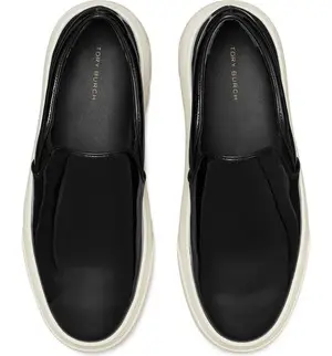 Tory Burch Ladybug Slip-on Platform Sneaker - Black