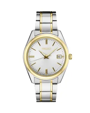 SEIKO Essentials 40.2mm Watch - White/two Tone