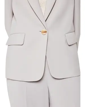 Whistles Crepe Boyfriend Blazer