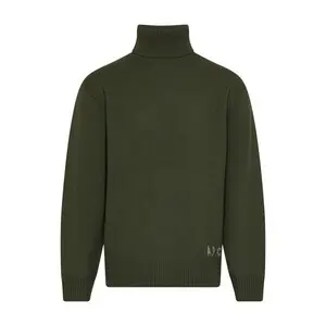 A.p.c. Walter Sweater Kaki_militaire_ecru
