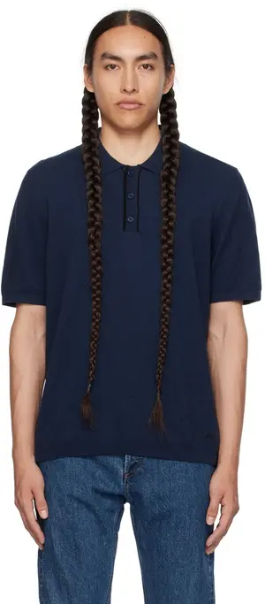 A.p.c. A.P.C. Navy Jacky Polo Marine/noir