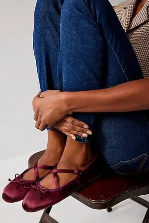 CIRCUS NY BY SAM EDELMAN Circus NY By Sam Edelman Zuri Ballet Flats Black Cherry