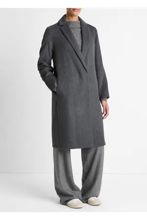 Vince Classic Wool-blend Coat