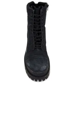 Balenciaga Combat Strike Boot - Black