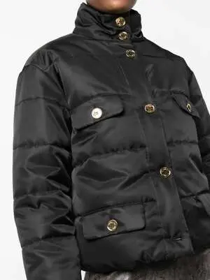Moschino Button-up Puffer Jacket