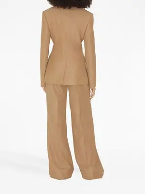 Burberry Single-breasted Wool Blazer