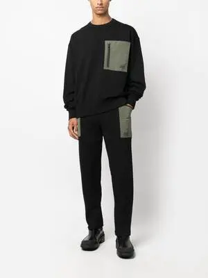 Alexander McQueen Contrast-pocket Cotton Track Pants