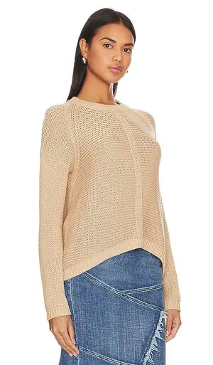 Autumn Cashmere Open Stitch Crew Neck