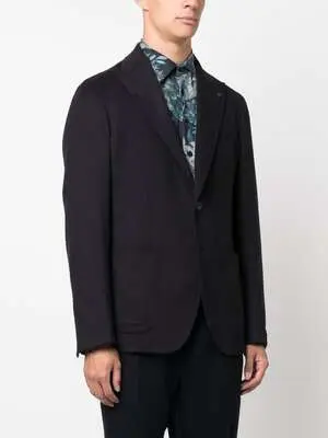 Tagliatore Single-breasted Virgin Wool-blend Blazer