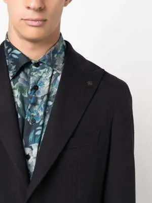 Tagliatore Single-breasted Virgin Wool-blend Blazer
