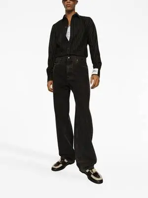 Dolce & Gabbana Striped Virgin-wool Shirt