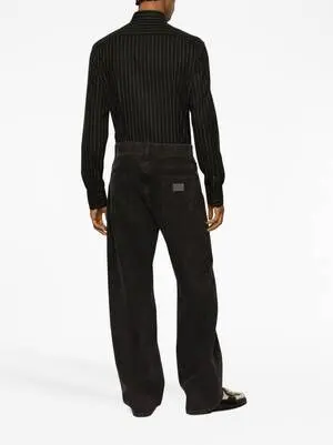 Dolce & Gabbana Striped Virgin-wool Shirt