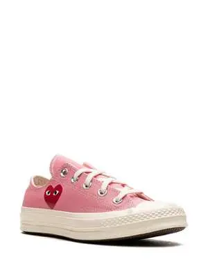 CONVERSE X Comme Des Garçons Play Chuck 70 Low Sneakers - Pink