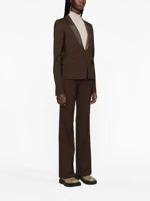 Rick Owens Shawl-lapel Single-breasted Blazer
