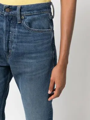 Polo Ralph Lauren 3x1 Rigid High-waist Cropped Jeans