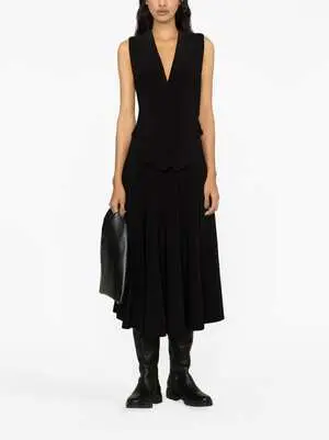 Norma Kamali Notched-lapel Vest