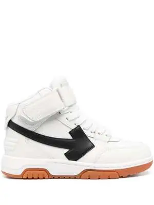 Off-White Out Of Office Leather Sneakers - White Black