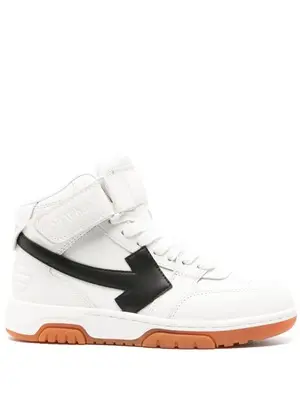 Off-white Flat Sneakers For Women