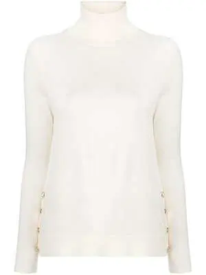 Michael Kors Decorative-button Merino Jumper