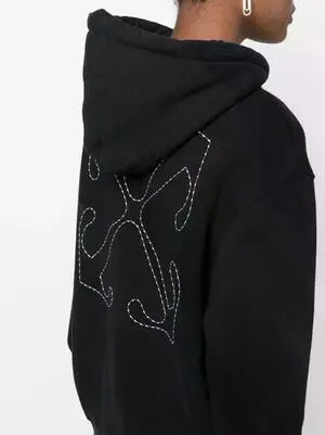 Off-White Arrows Stitch-embroidered Hoodie