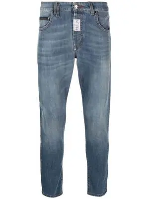 Philipp Plein Logo-patch Skinny Jeans