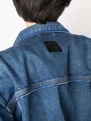 Off-White Zip-embellished Denim Jacket