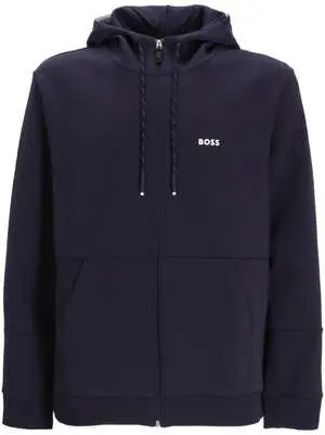 BOSS Colour-block Zip-up Hoodie
