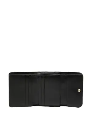 Chloé Sense Tri-fold Leather Wallet - Black
