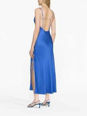 Patrizia Pepe Satin Slip Dress