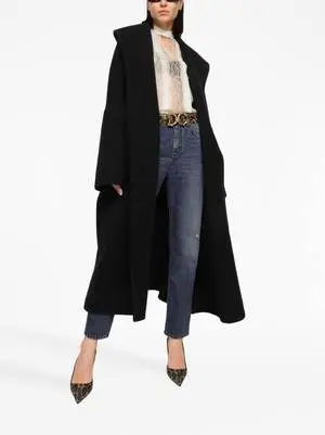 Dolce & Gabbana Logo-plaque Boyfriend Jeans - Blue