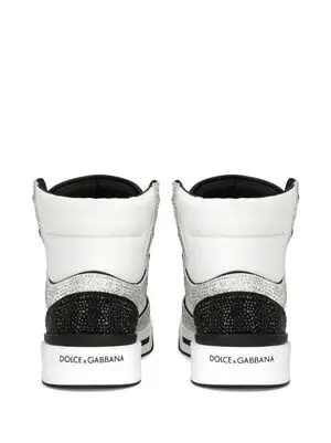 Dolce & Gabbana Roma High-top Sneakers - White