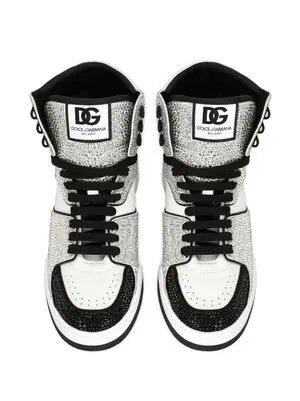 Dolce & Gabbana Roma High-top Sneakers - White