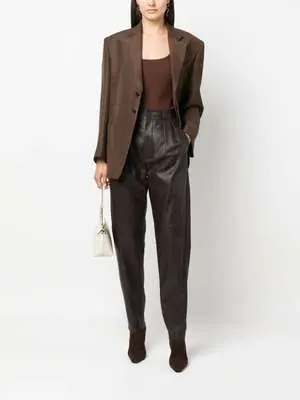 Ralph Lauren Rogers Leather Pants