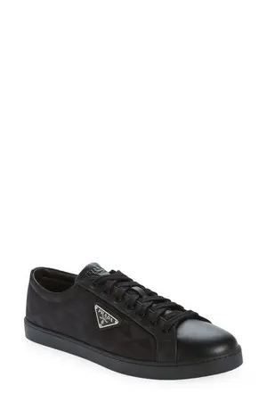 Prada Triangle Logo Sneakers - Nero