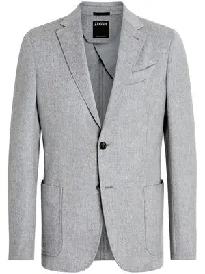Zegna Oasi Single-breasted Cashmere Blazer