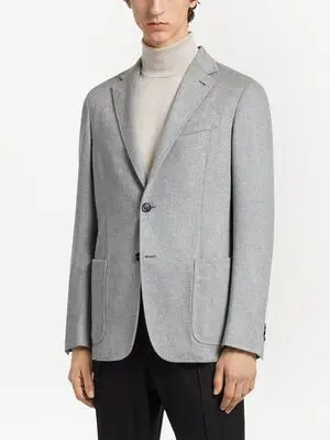 Zegna Oasi Single-breasted Cashmere Blazer