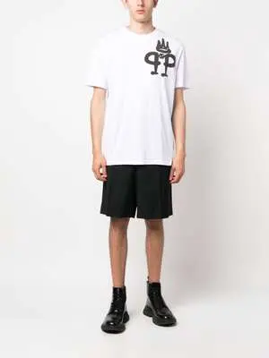 Philipp Plein Ss Iconic Plein Round-neck T-shirt - White
