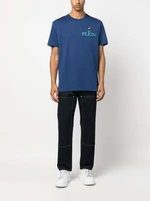 Philipp Plein Iconic Plein Logo-print T-shirt