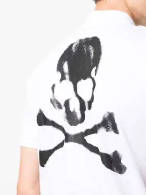 Philipp Plein Logo-print Cotton Polo Shirt