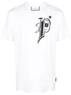 Philipp Plein Logo-print Cotton T-shirt - White