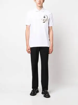 Philipp Plein Scorpion Cotton Polo Shirt
