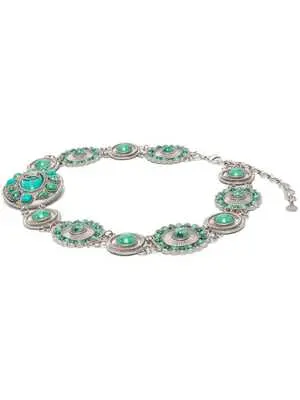 ROBERTO CAVALLI Roberto Cavalli Gemstone-Embellished Chain Belt
